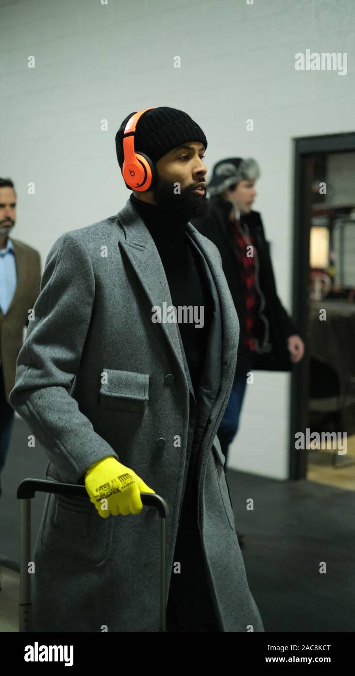 Odell Beckham Jr. 1st Dec, 2019. #13 during the Pittsburgh Steelers vs ...