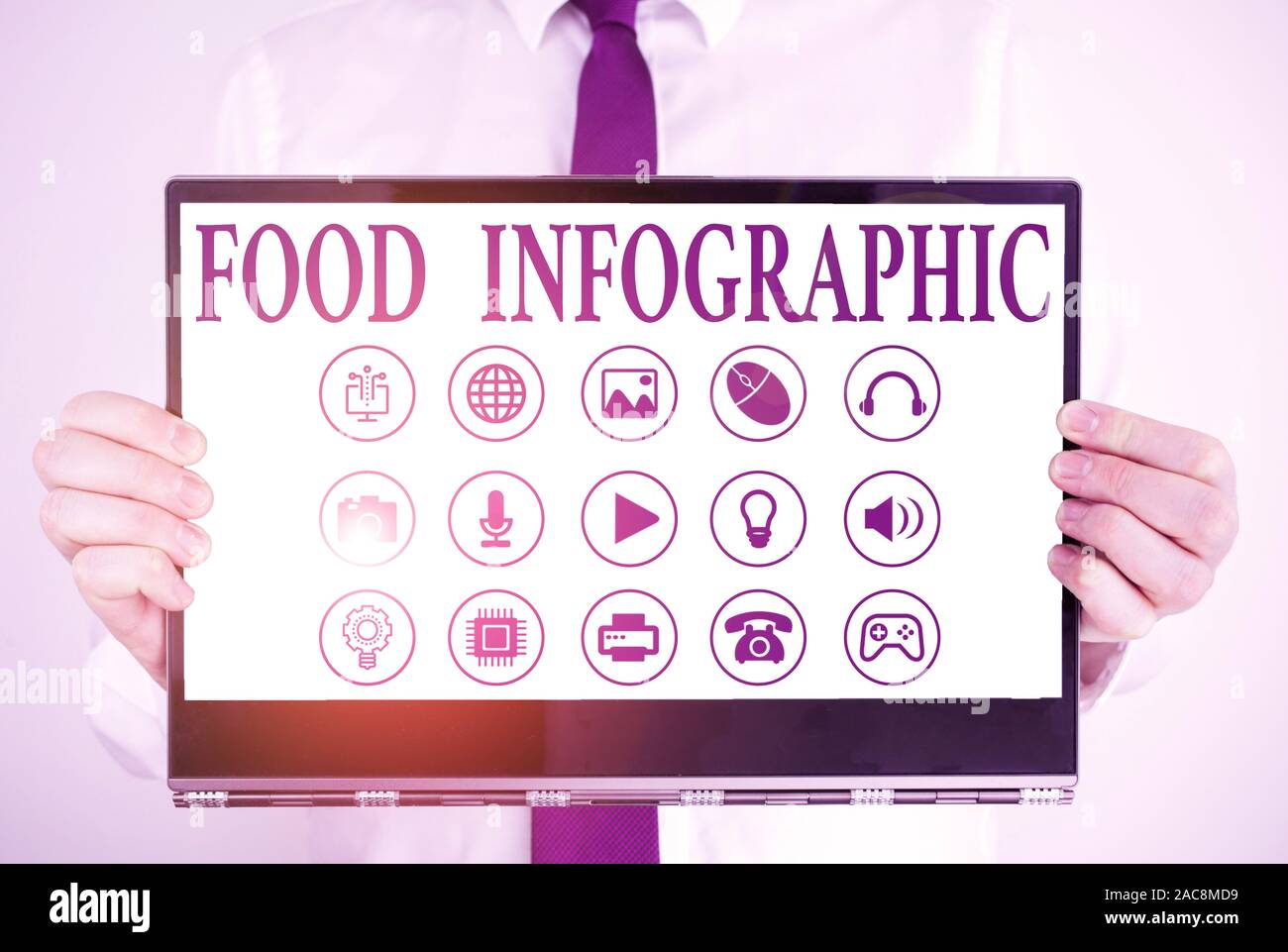 Handwriting text Food Infographic. Conceptual photo visual image such ...