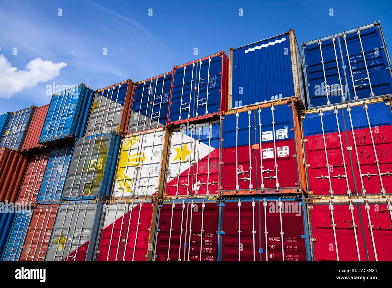 Philippines logistics industry hi-res stock photography and images - Alamy