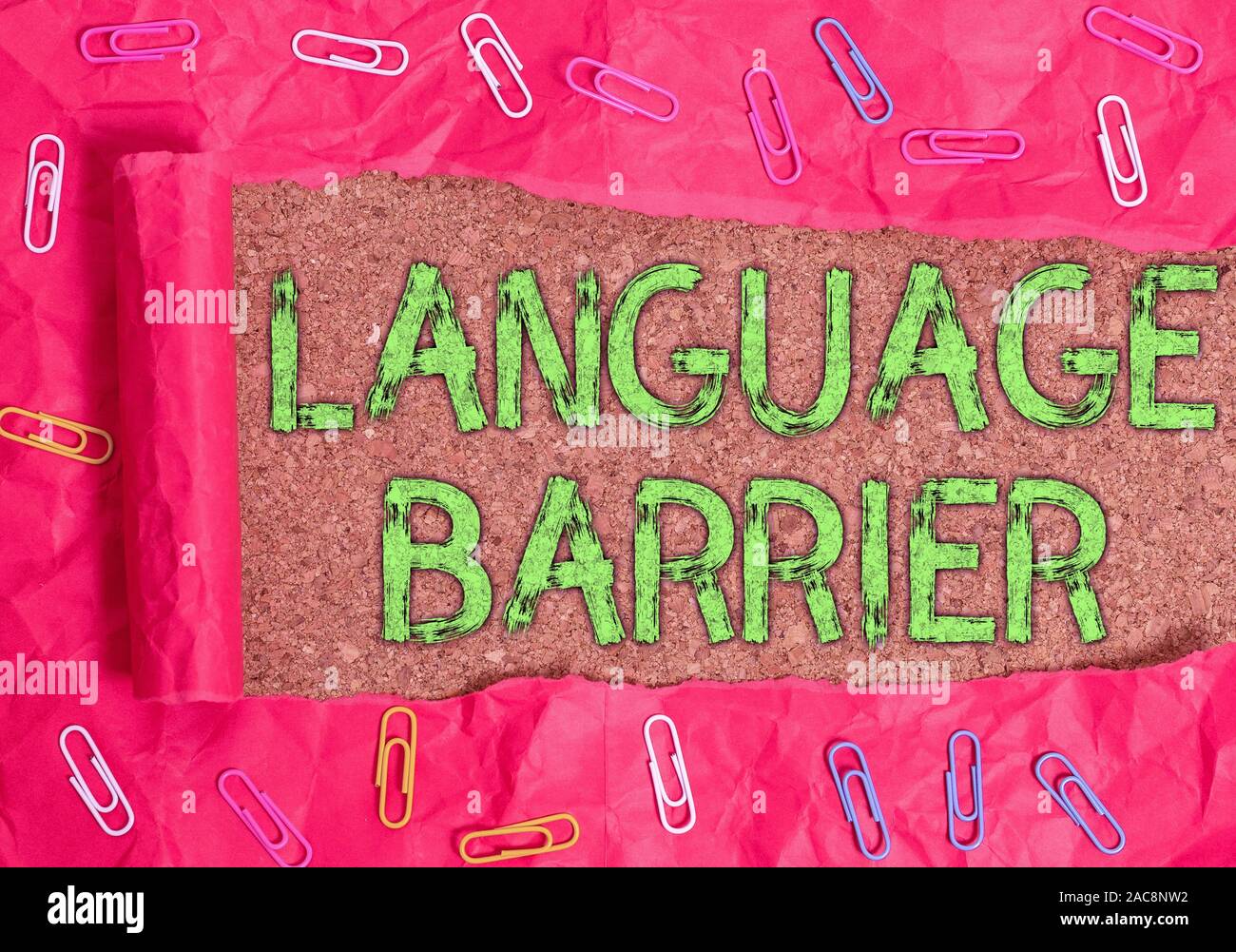 Conceptual hand writing showing Language Barrier. Concept meaning ...