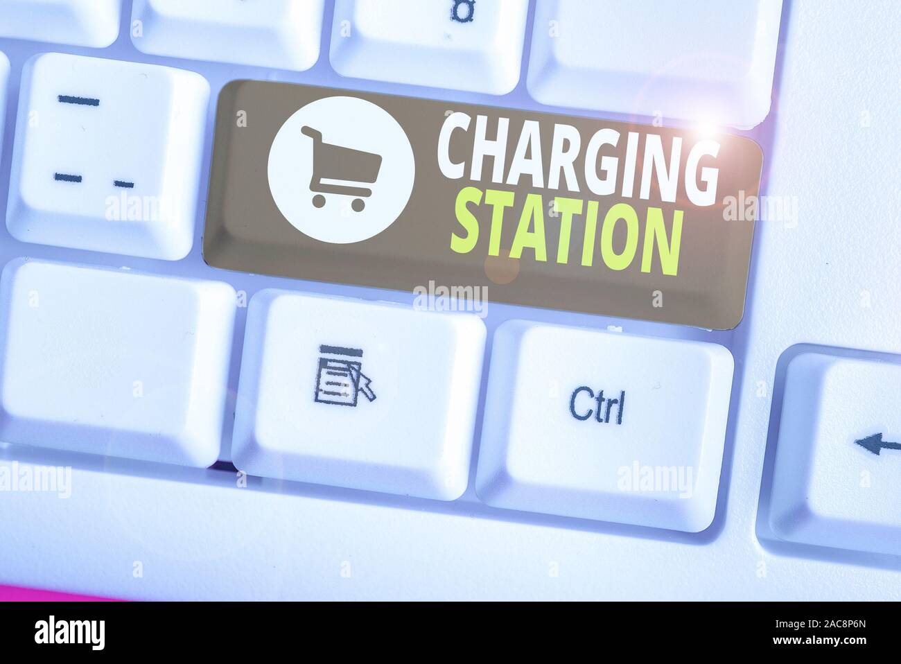 Word writing text Charging Station. Business photo showcasing places ...