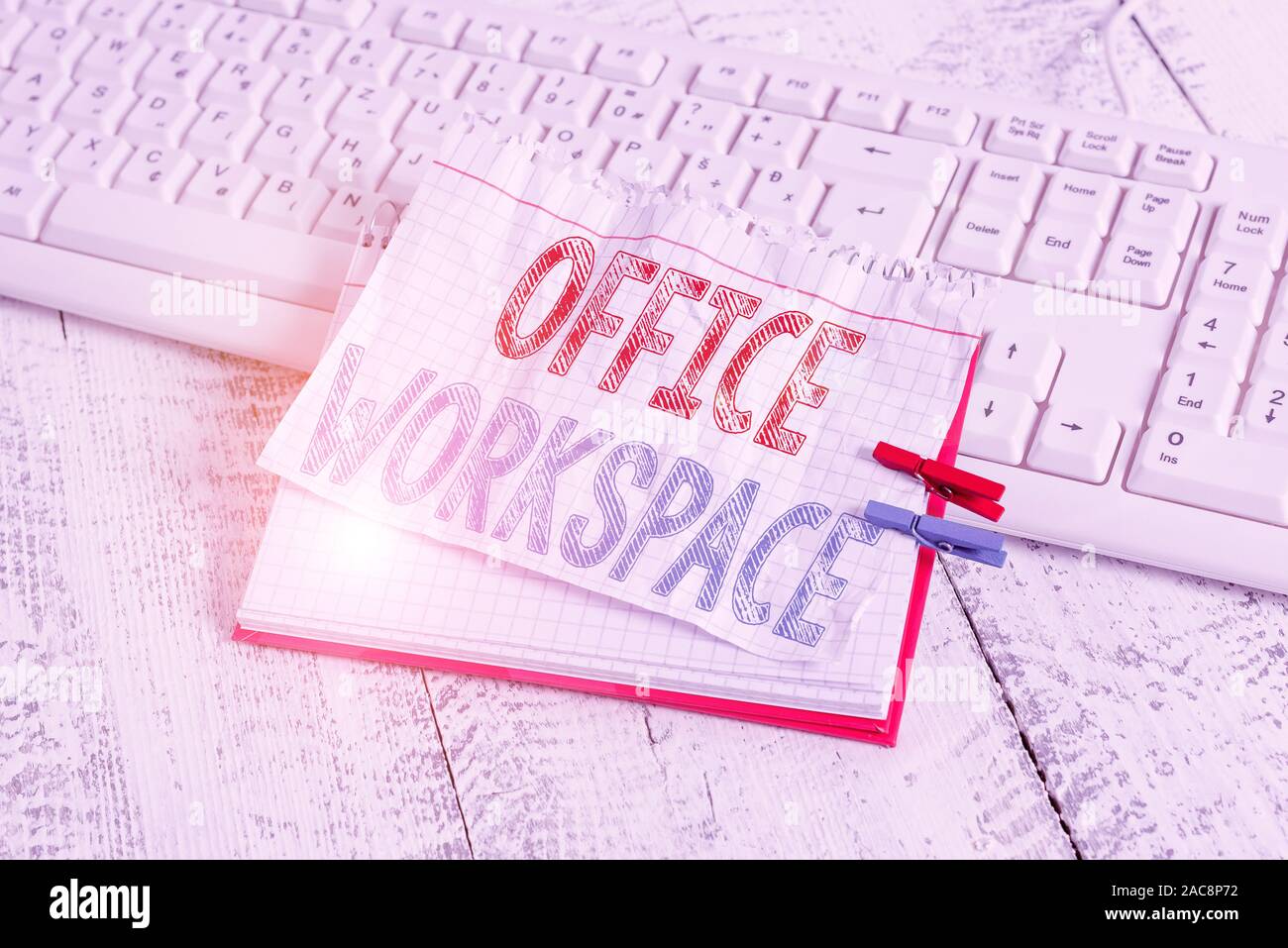 Text sign showing Office Workspace. Business photo text any location or ...