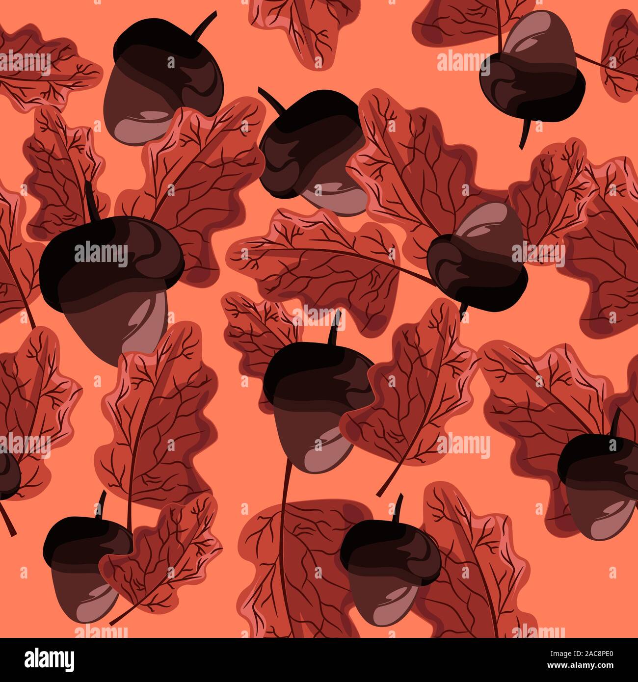 Pin oak leaf Stock Vector Images - Alamy