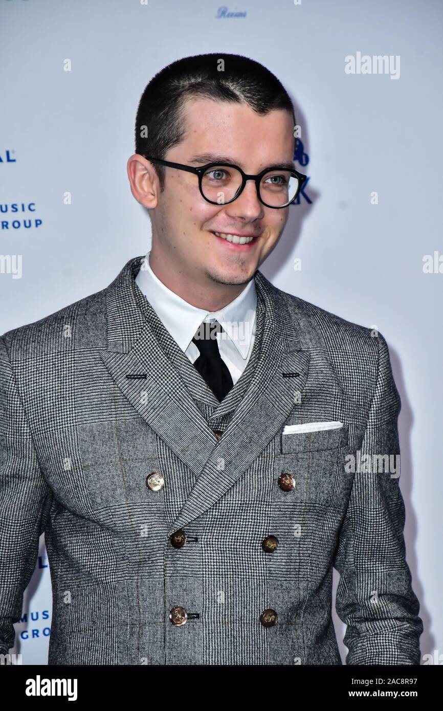 London, UK. 1st Dec 2019. Asa Butterfield attends the 22nd British ...