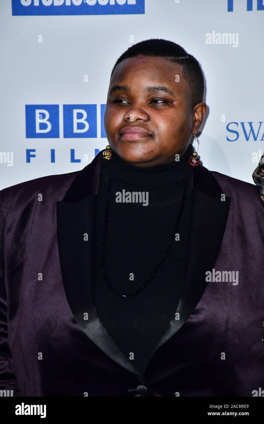 London, UK. 1st Dec 2019. Joy Gharoro-Akpojotor attends the 22nd ...