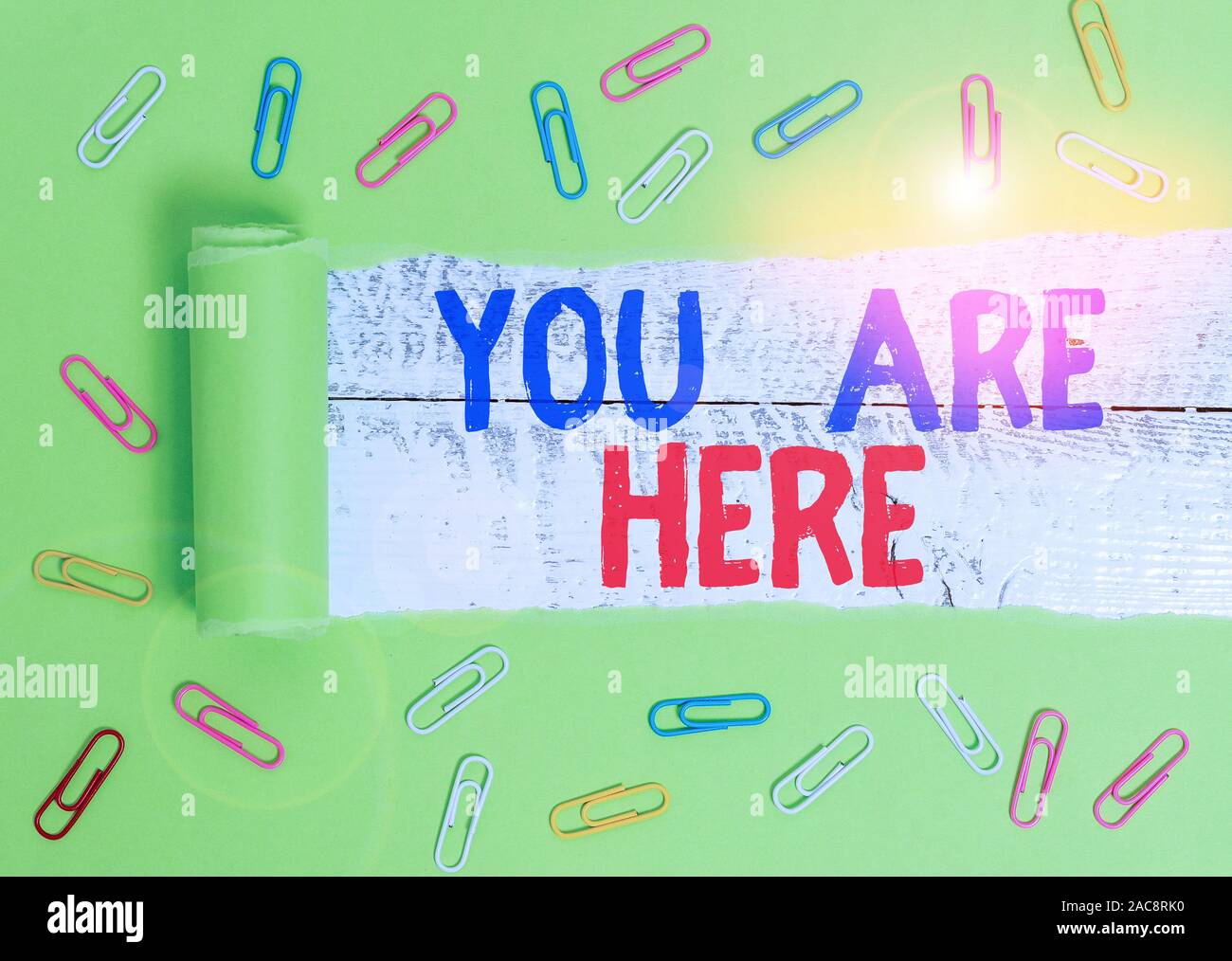 Text sign showing You Are Here. Business photo text This is your ...