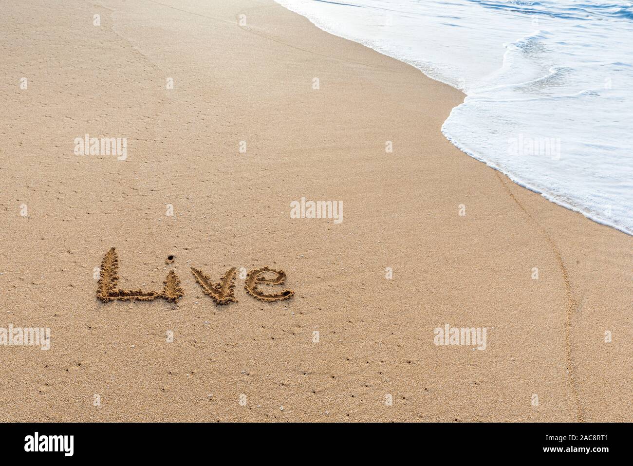 Live word hi-res stock photography and images - Alamy
