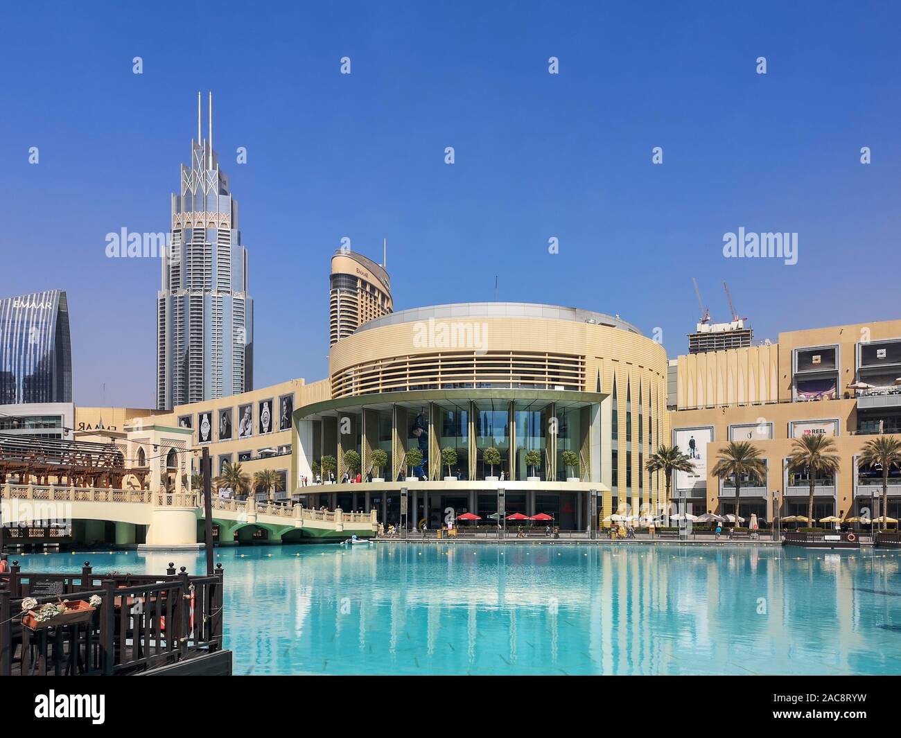 Downtown Dubai landmarks and tourist attractions - The Dubai Mall and ...