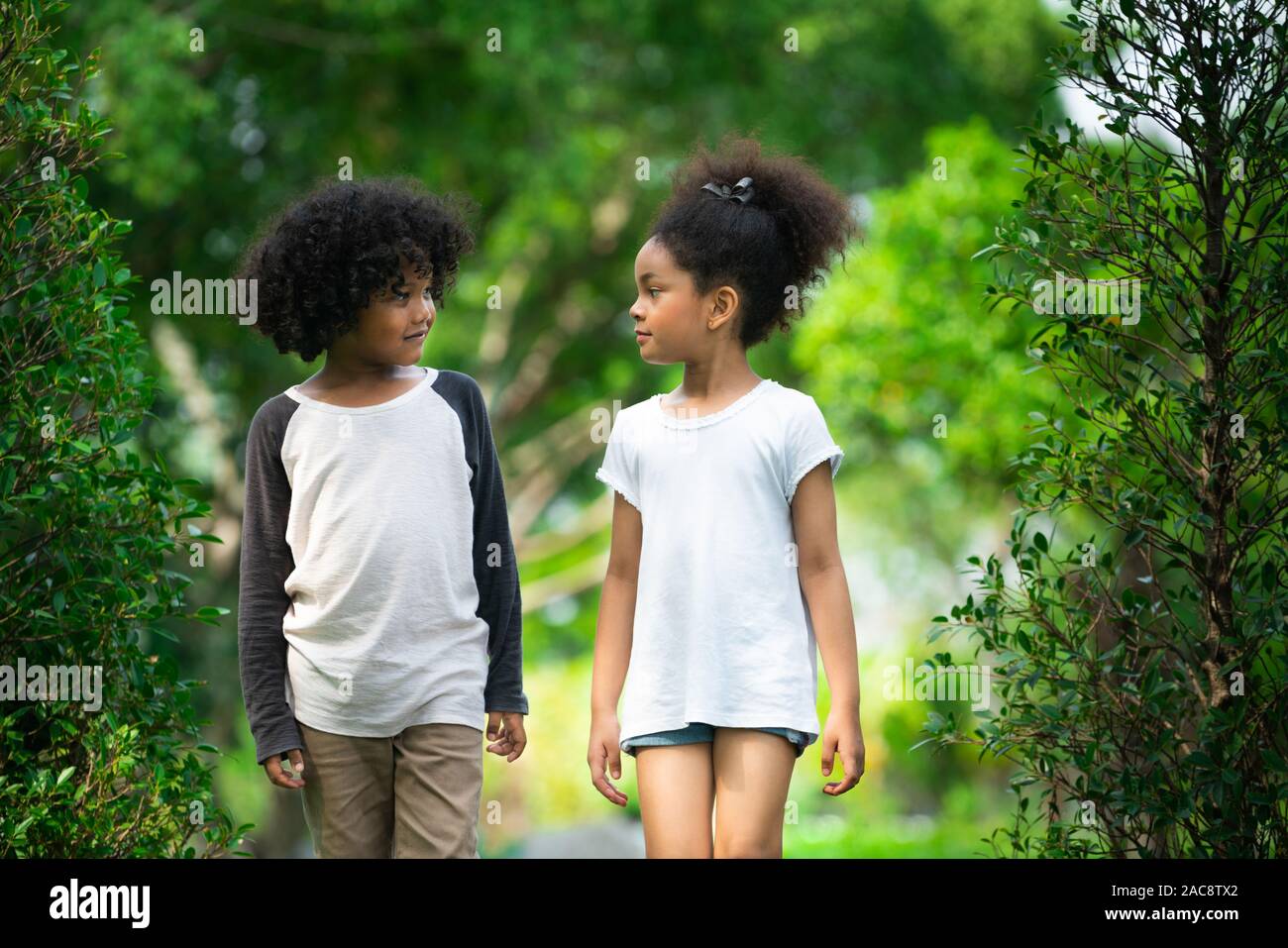 Kids Walking Together