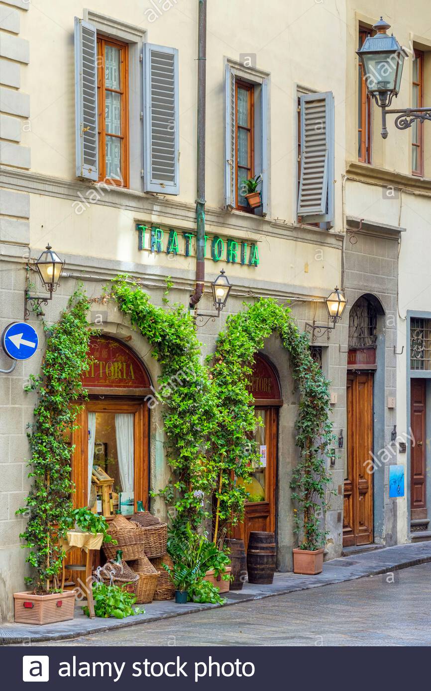 Italy Trattoria Restaurant Stock Photos & Italy Trattoria Restaurant ...
