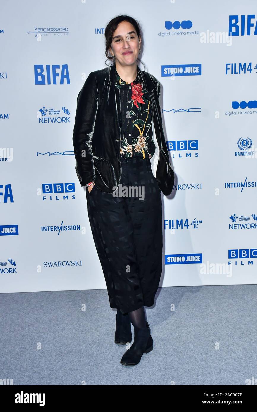 London, UK. 1st Dec 2019. Sarah Gavron attends the 22nd British ...