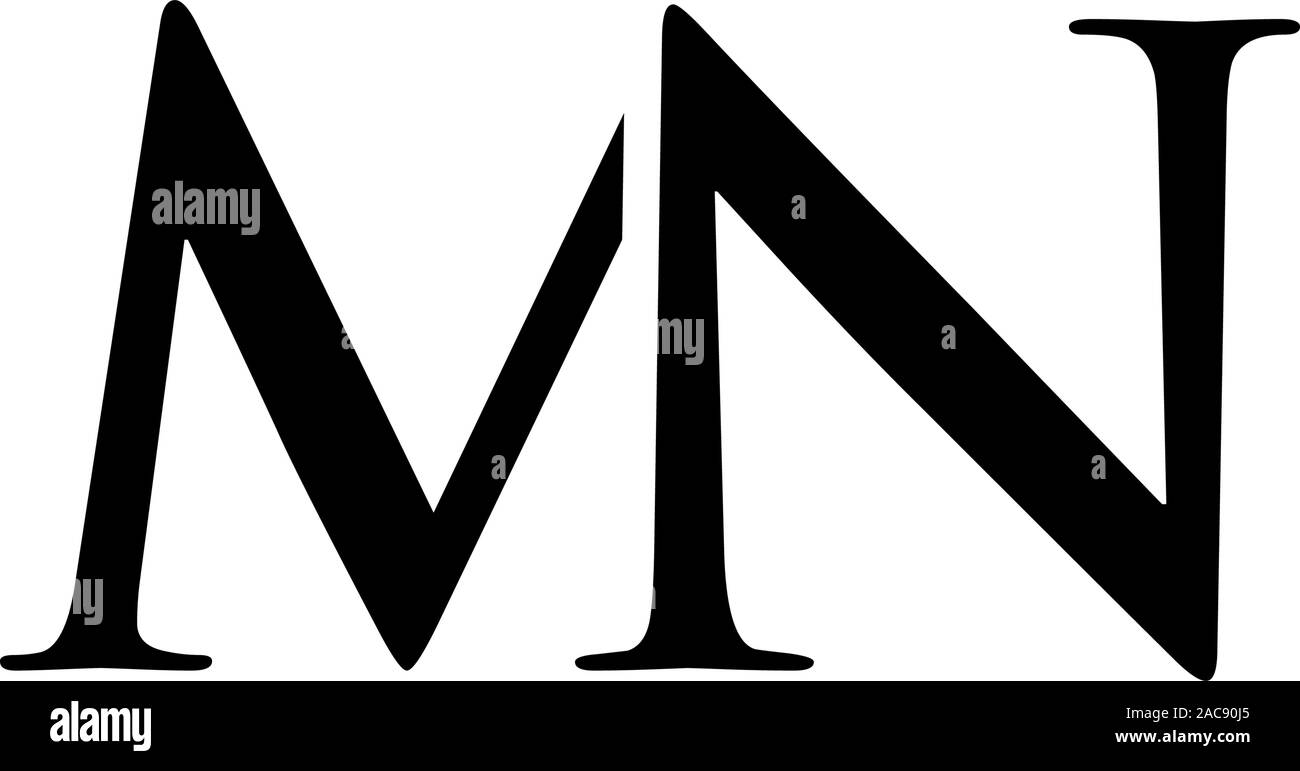 Alphabet logo design Black and White Stock Photos & Images - Alamy