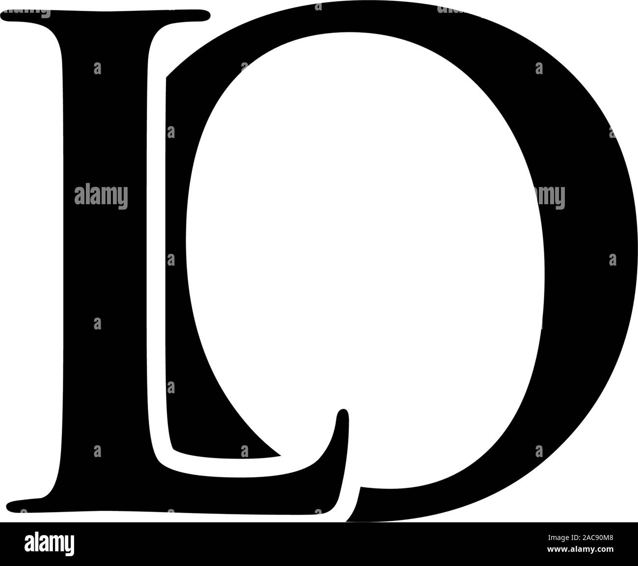 Initial lo hi-res stock photography and images - Alamy