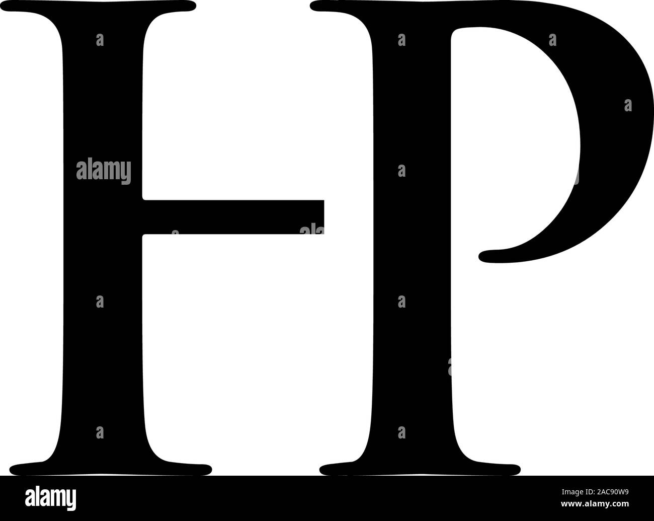 Alphabet hp Cut Out Stock Images & Pictures - Alamy