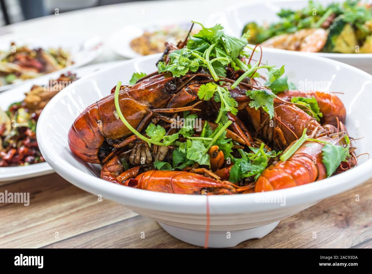 Sichuan china crawfish hi-res stock photography and images - Alamy