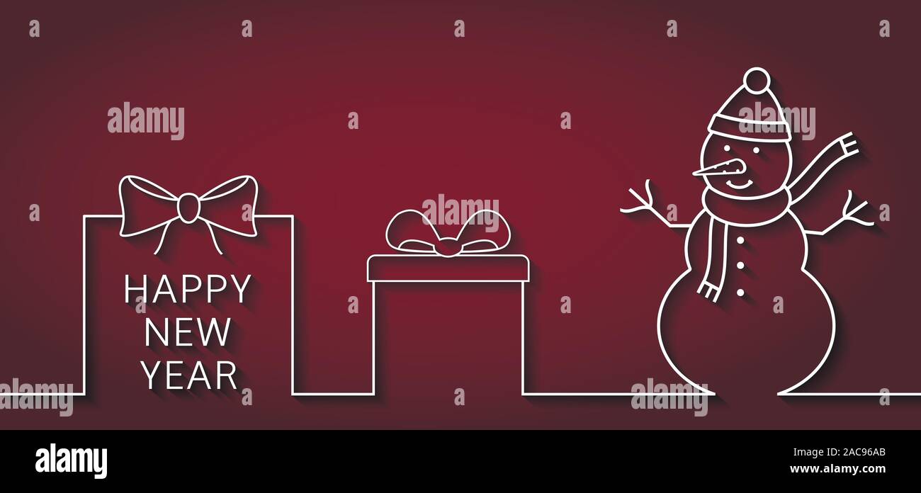 New year cube red Stock Vector Images - Alamy