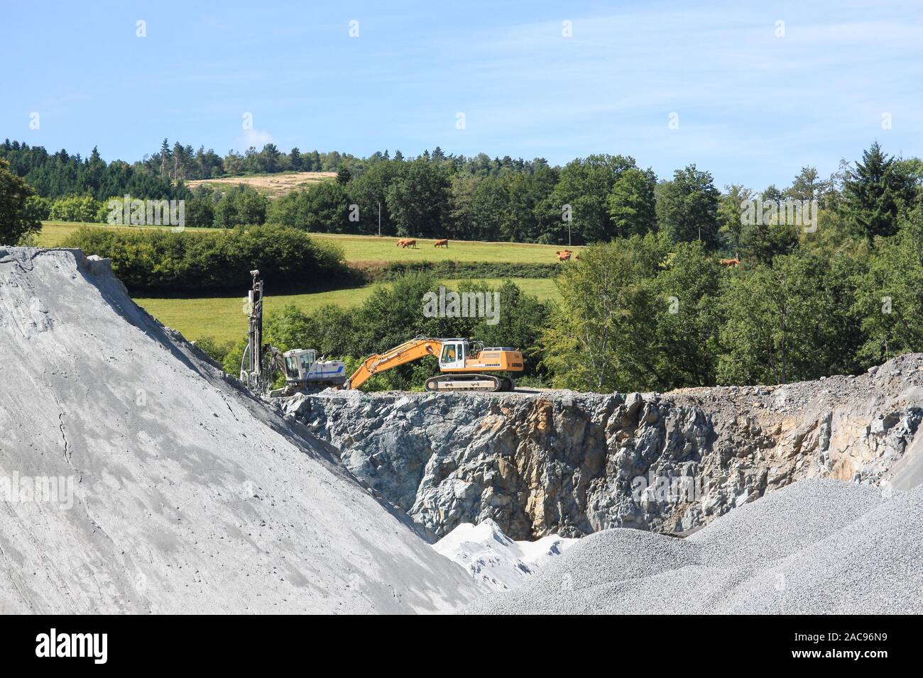 Open cast mine hi-res stock photography and images - Alamy