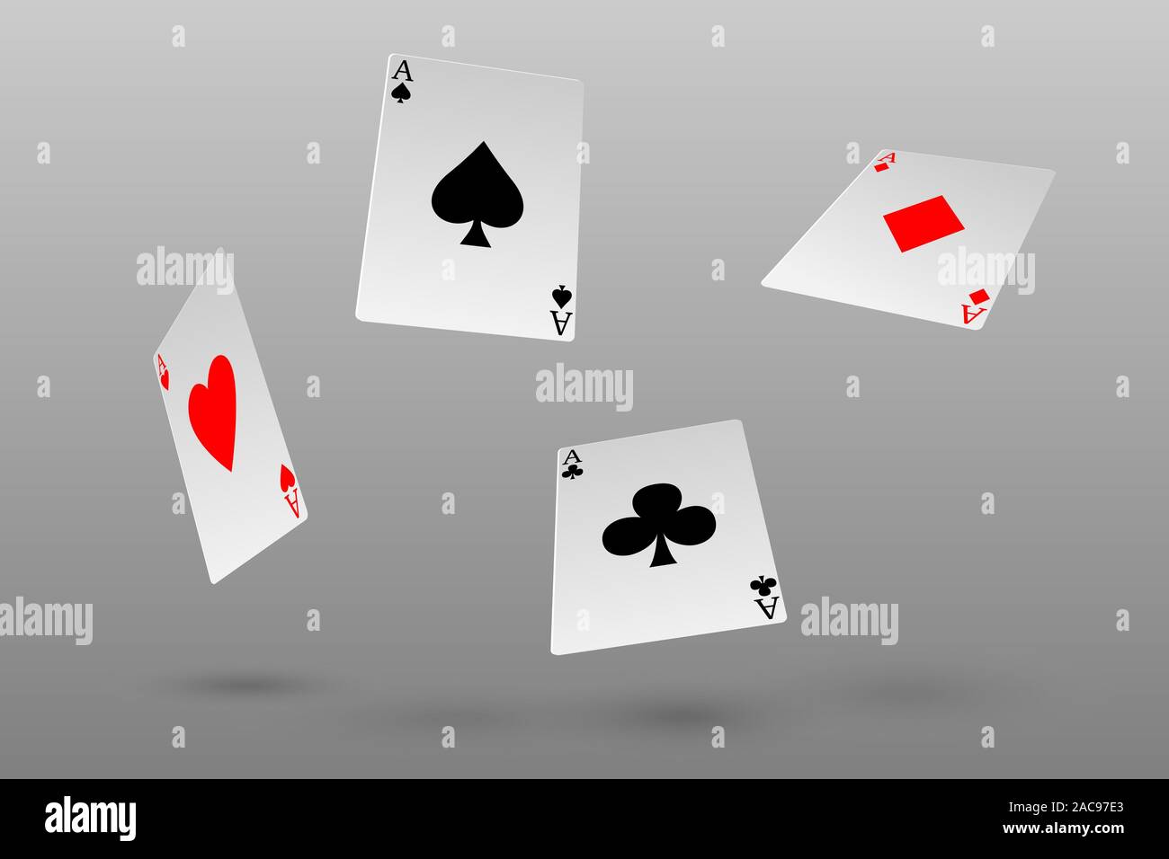 Playing cards low poly style hi-res stock photography and images - Alamy