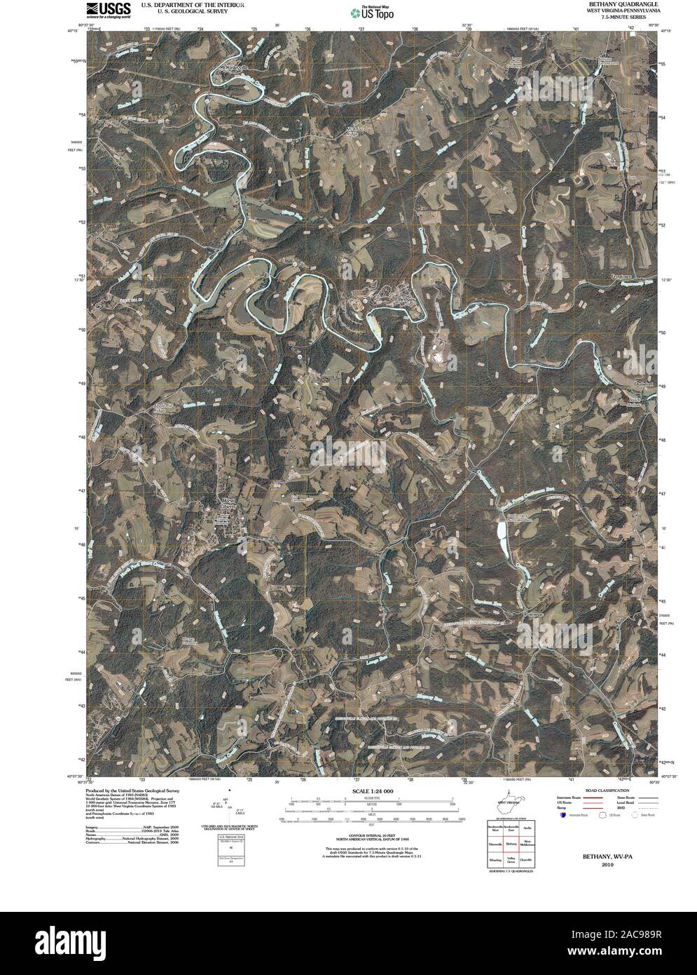 Bethany map Cut Out Stock Images & Pictures - Alamy