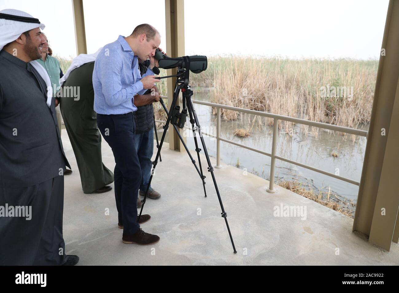 Kuwait citys wetlands jahra nature reserve hi-res stock photography and ...