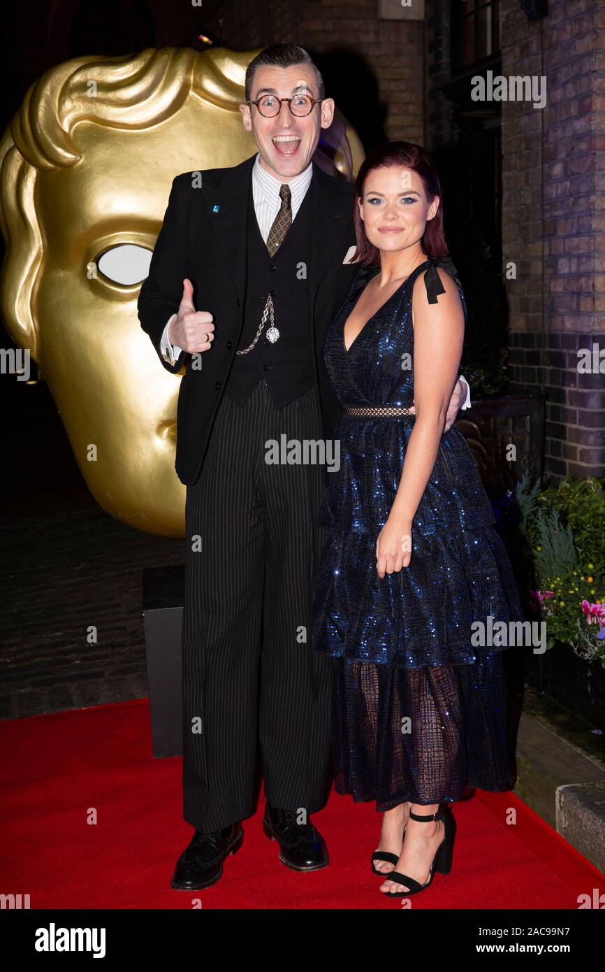 London, UK. 1st Dec 2019. Lindsey Russell , Blue Peter presenter, with ...