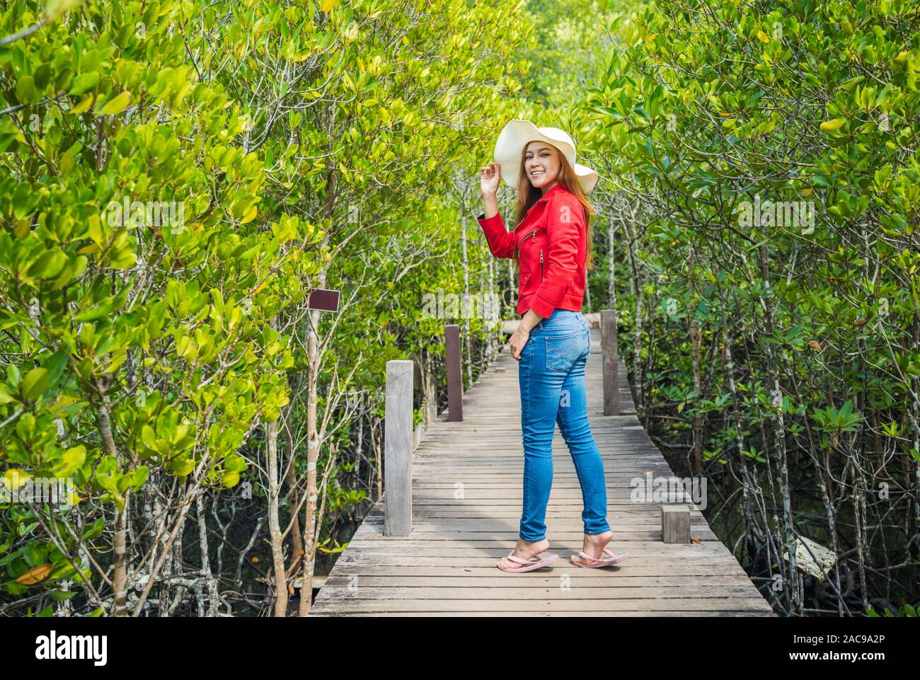 Woman wearing thong hi-res stock photography and images - Alamy