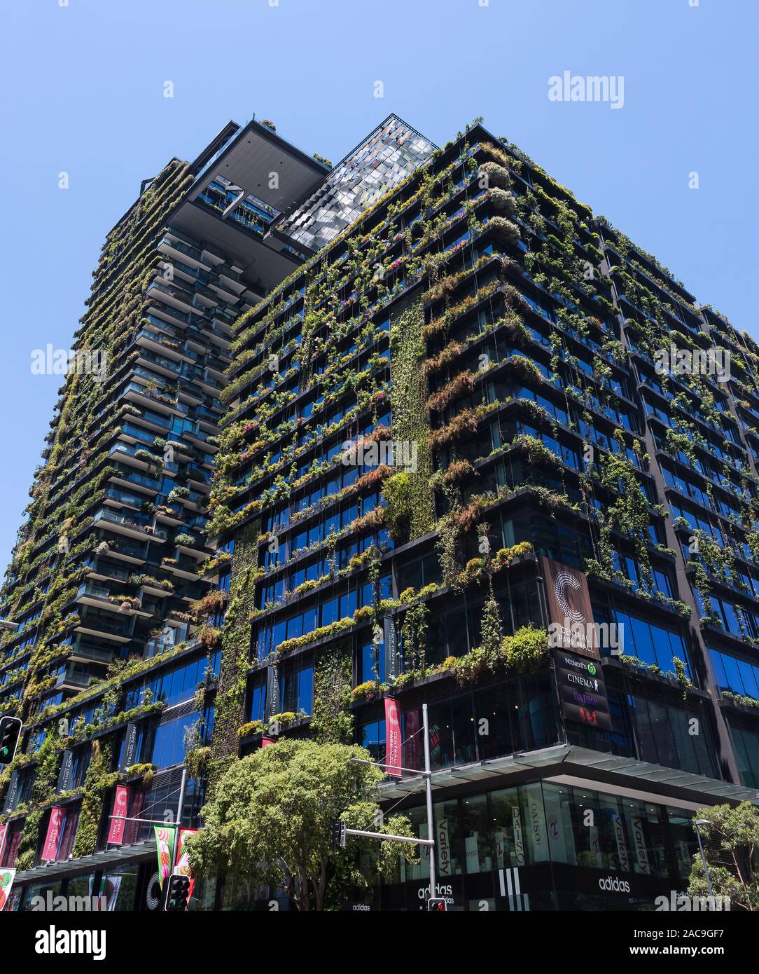 General Views showing One Central Park which is built around ...