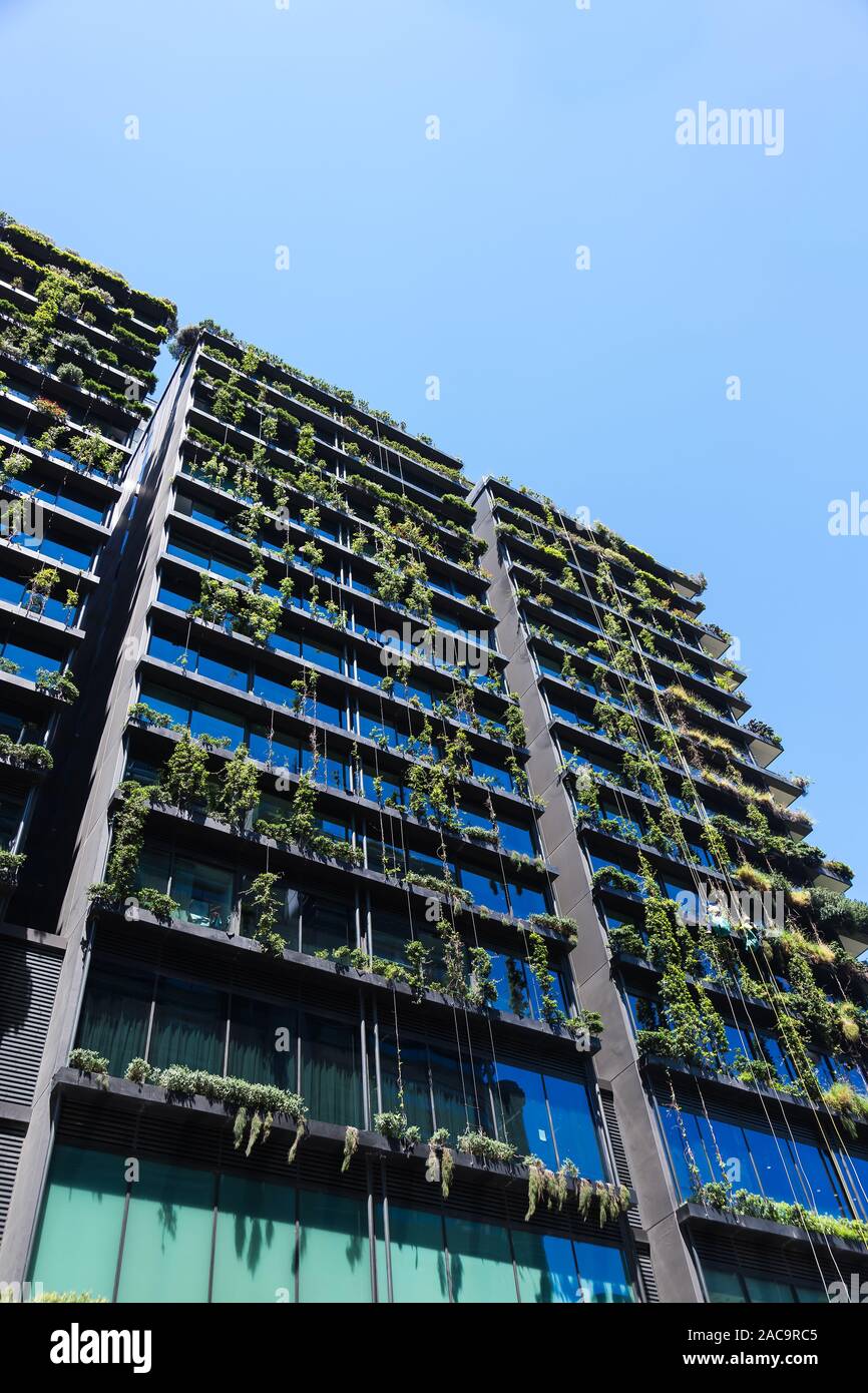 General Views showing One Central Park which is built around ...