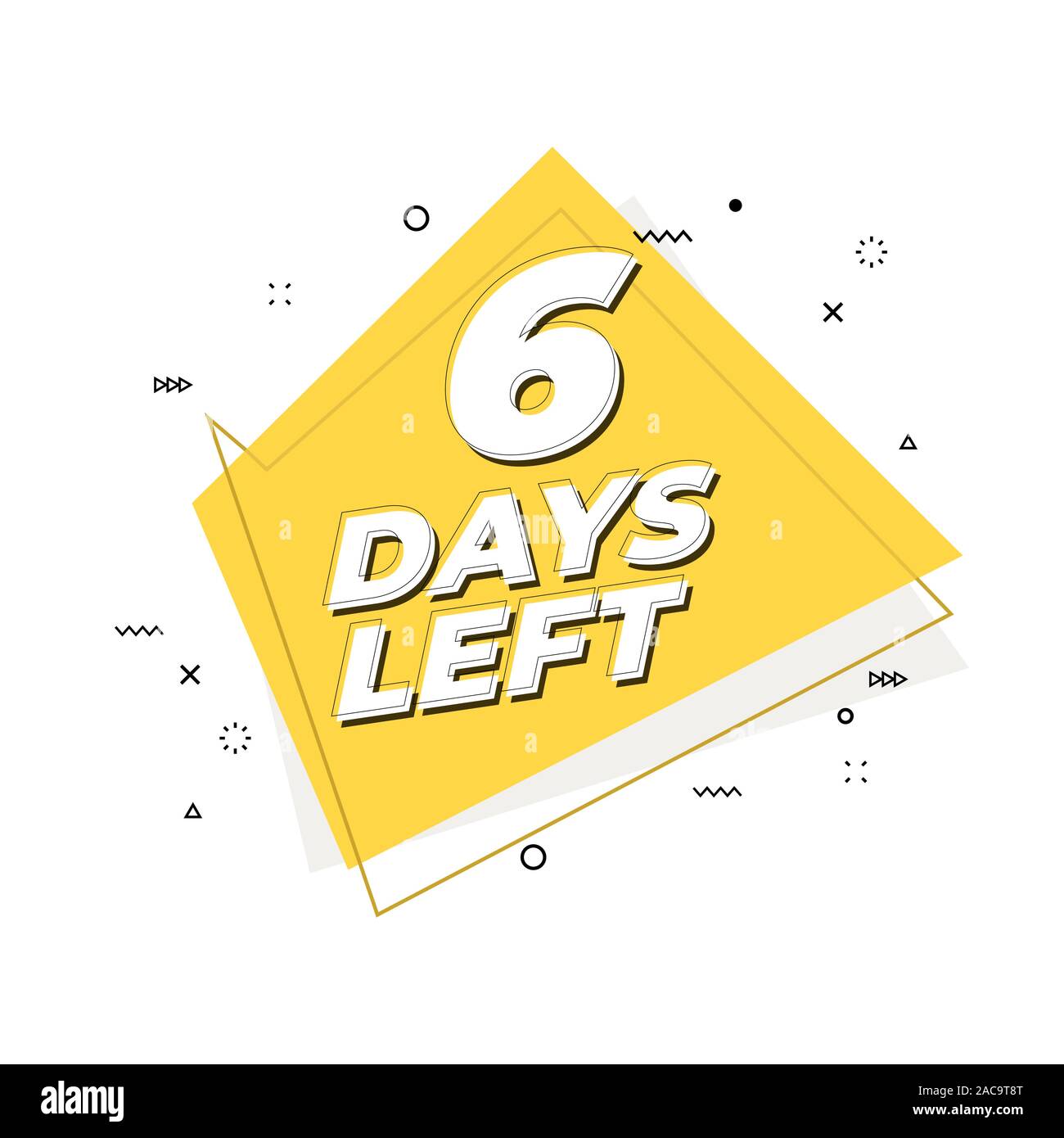 6 days Cut Out Stock Images & Pictures - Alamy