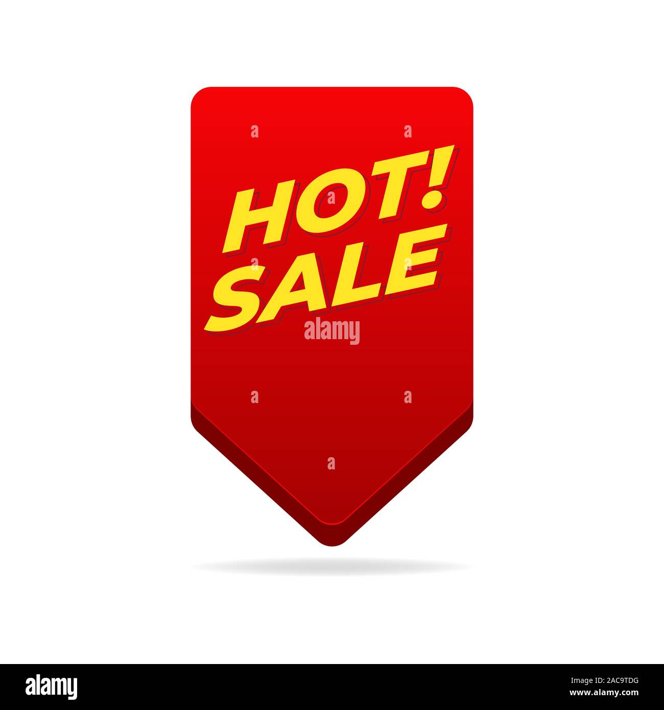 Hot Sale pin label sign Stock Vector Image & Art - Alamy