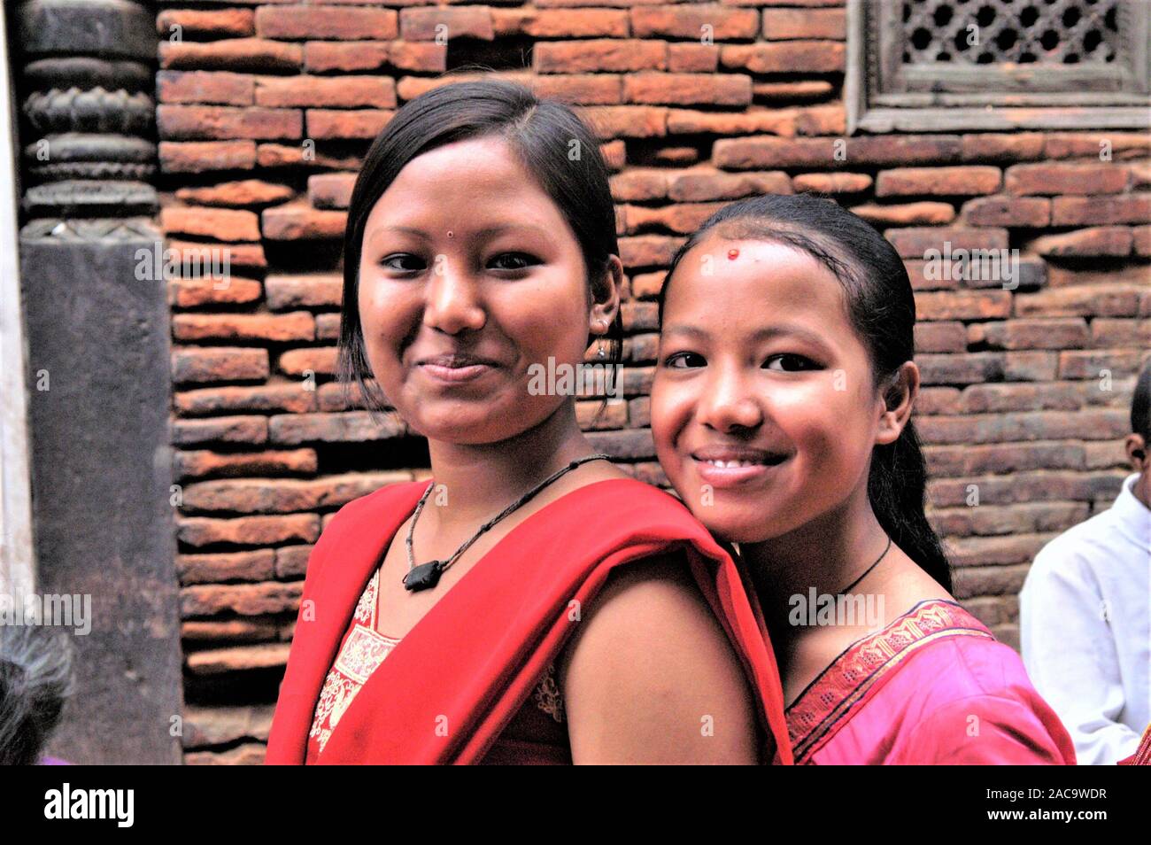 NEPAL,BHAKTAPUR HARTALIKA TEEJ THE MOST IMPORTANT WOMEN'S FESTIVAL IN THE HINDU WORLD Stock ...