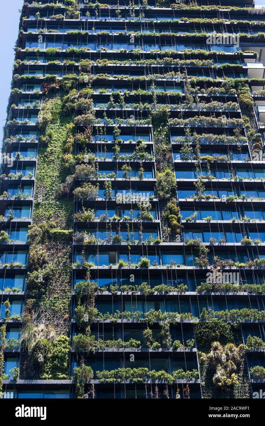 General Views showing One Central Park which is built around ...