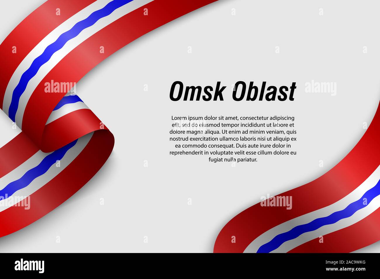 Omsk oblast flag hi-res stock photography and images - Alamy