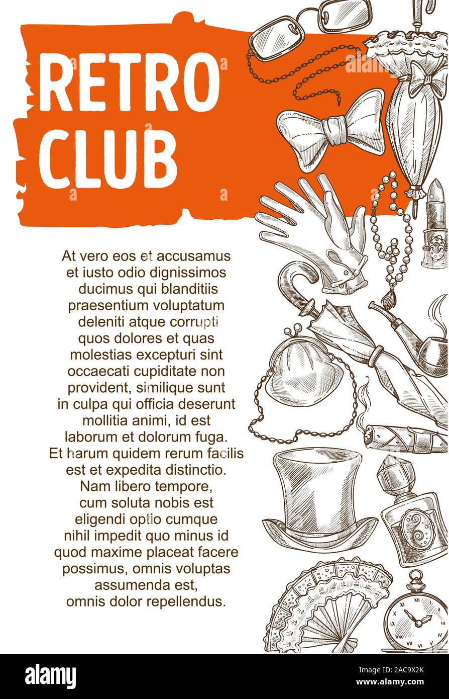 Vintage tobacco poster Stock Vector Images - Alamy