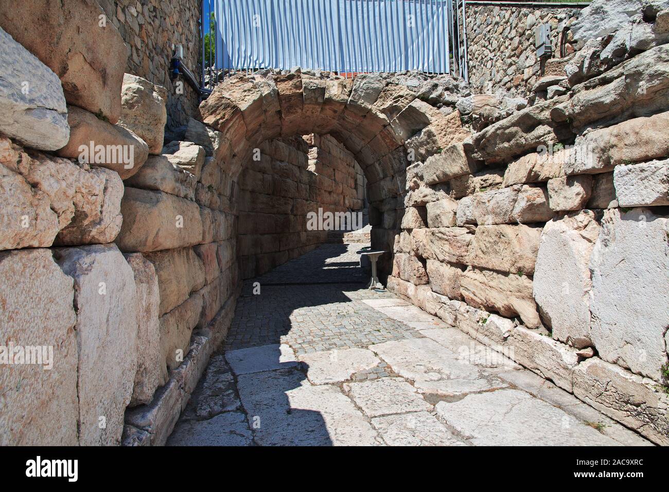 Plovdiv Roman Theatre, Ancient Stadium of Philippopolis, Bulgaria Stock ...