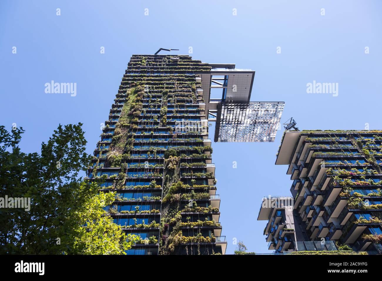 General Views showing One Central Park which is built around ...