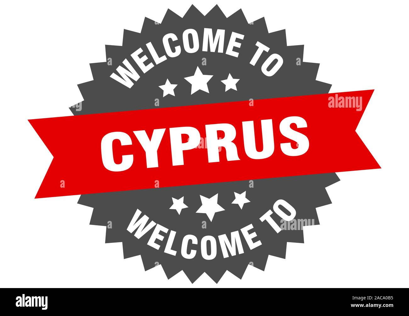Welcome to cyprus Stock Vector Images - Alamy