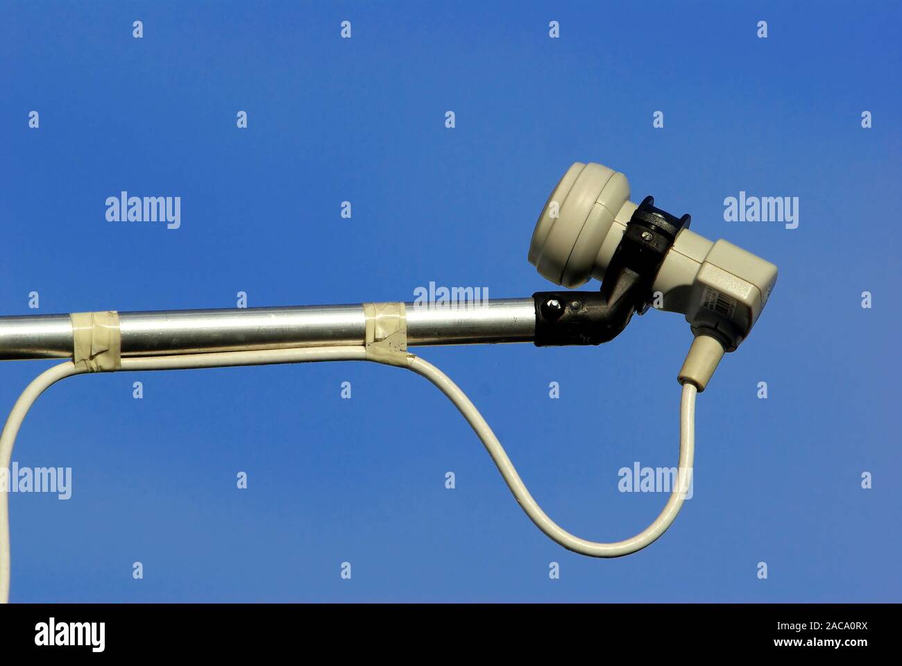 Satellite tv dish arm hi-res stock photography and images - Alamy