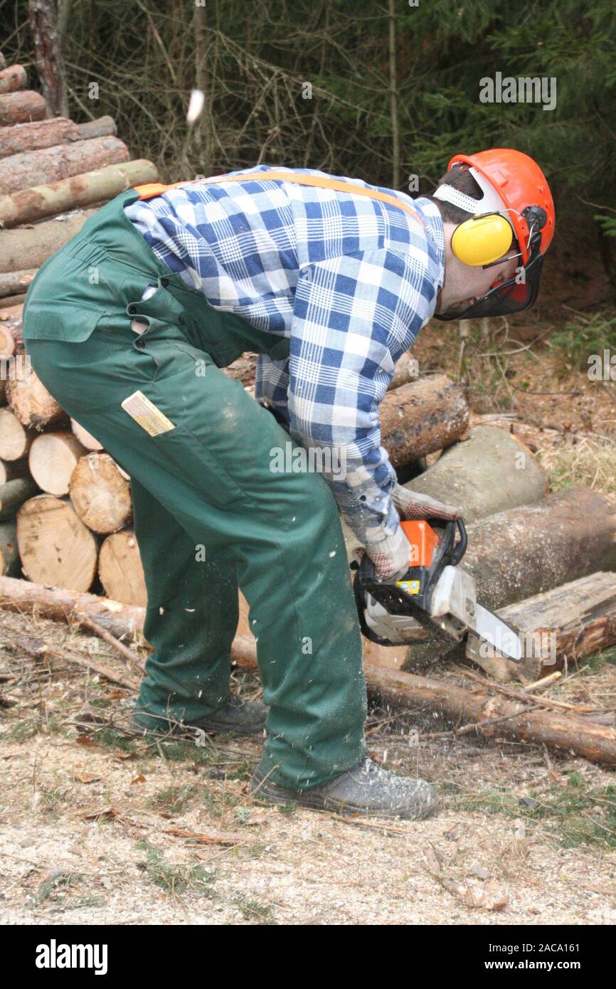 Woodcutter woodcutters hi-res stock photography and images - Alamy