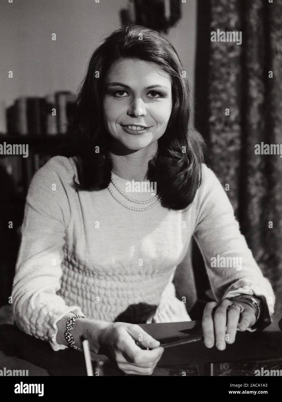 Dr. Monika Meinhardt, deutsche Schauspielerin, Deutschland um 1970 ...