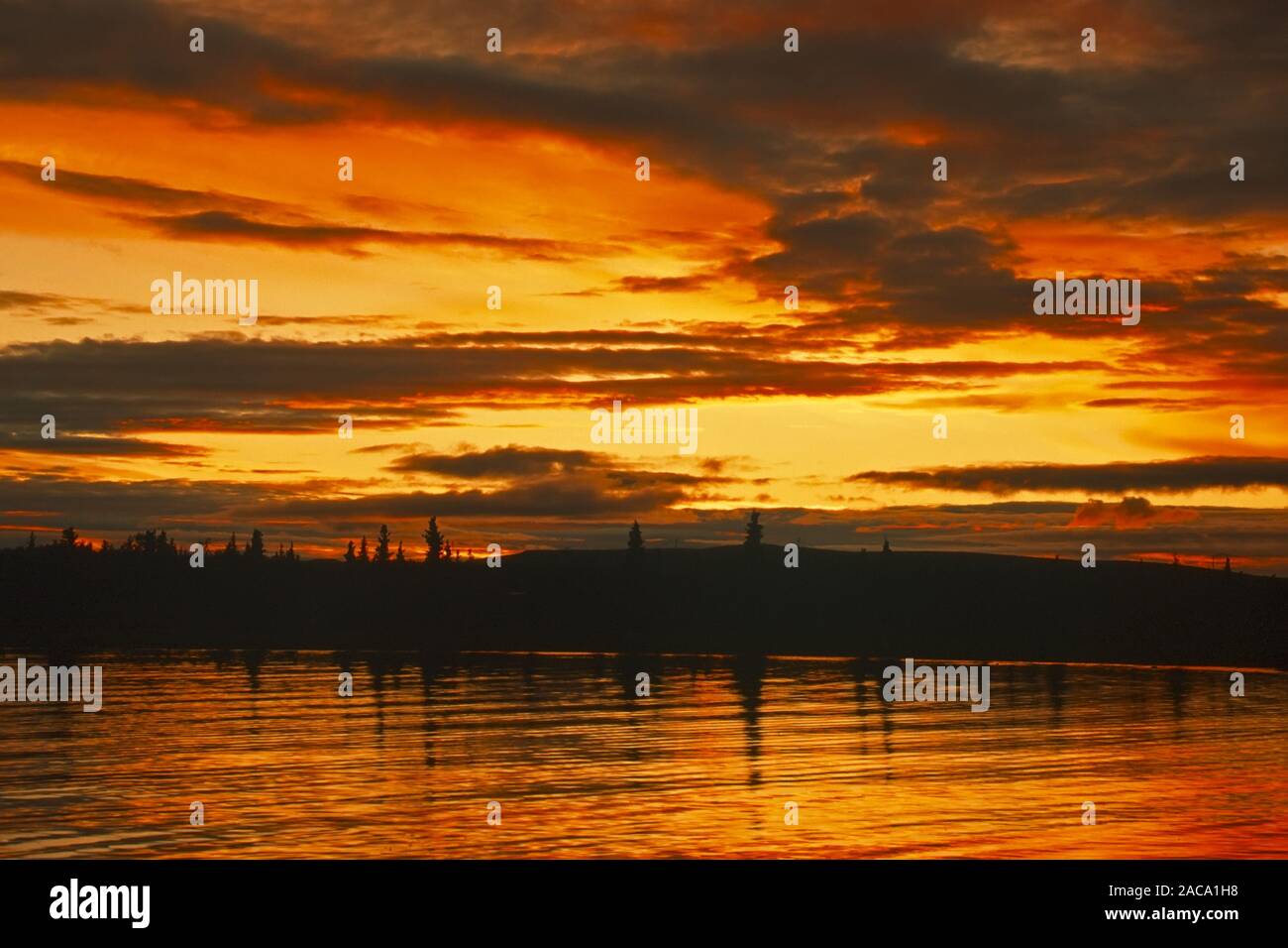 Sunset alaska hi-res stock photography and images - Alamy