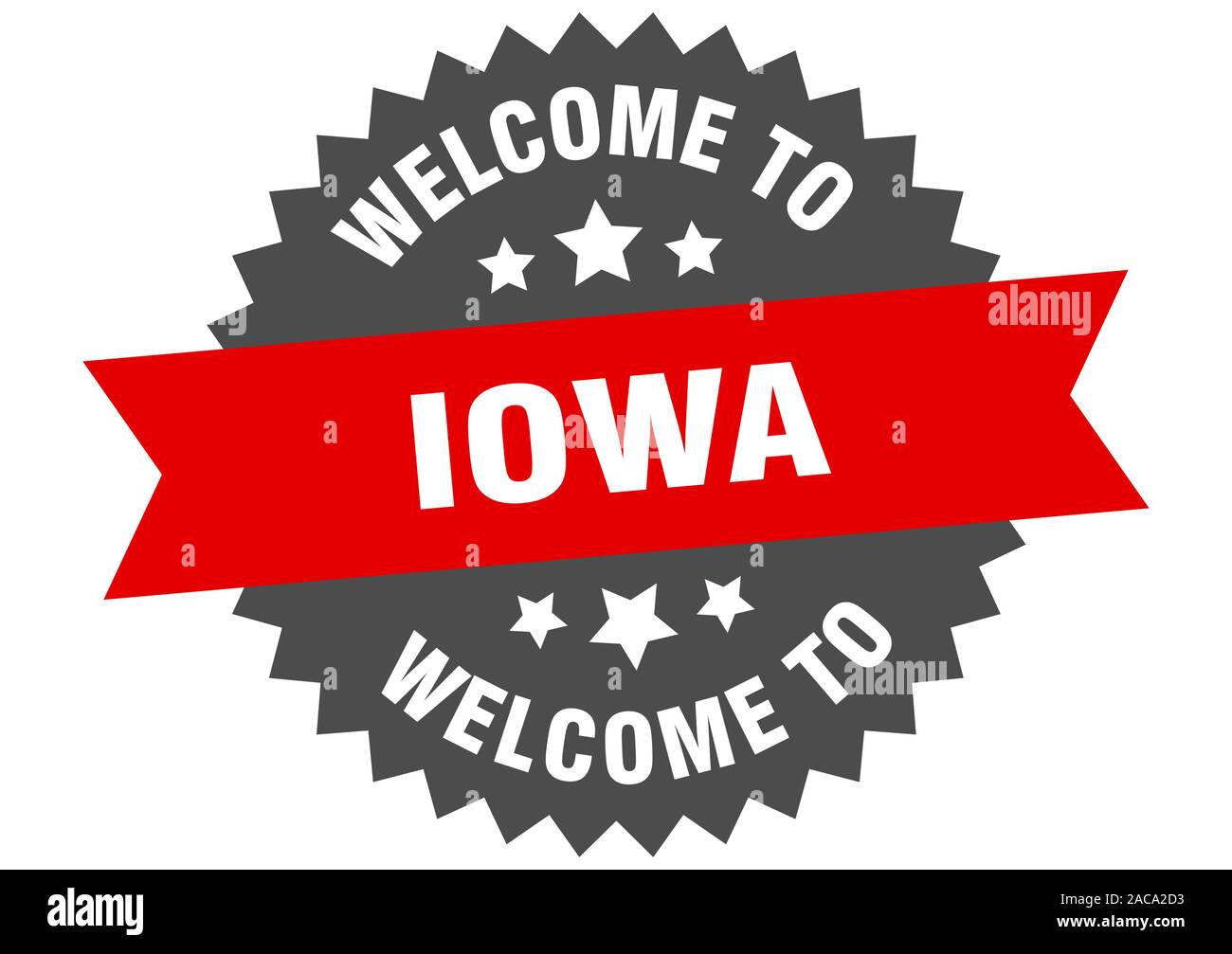 Iowa welcome sign Stock Vector Images - Alamy