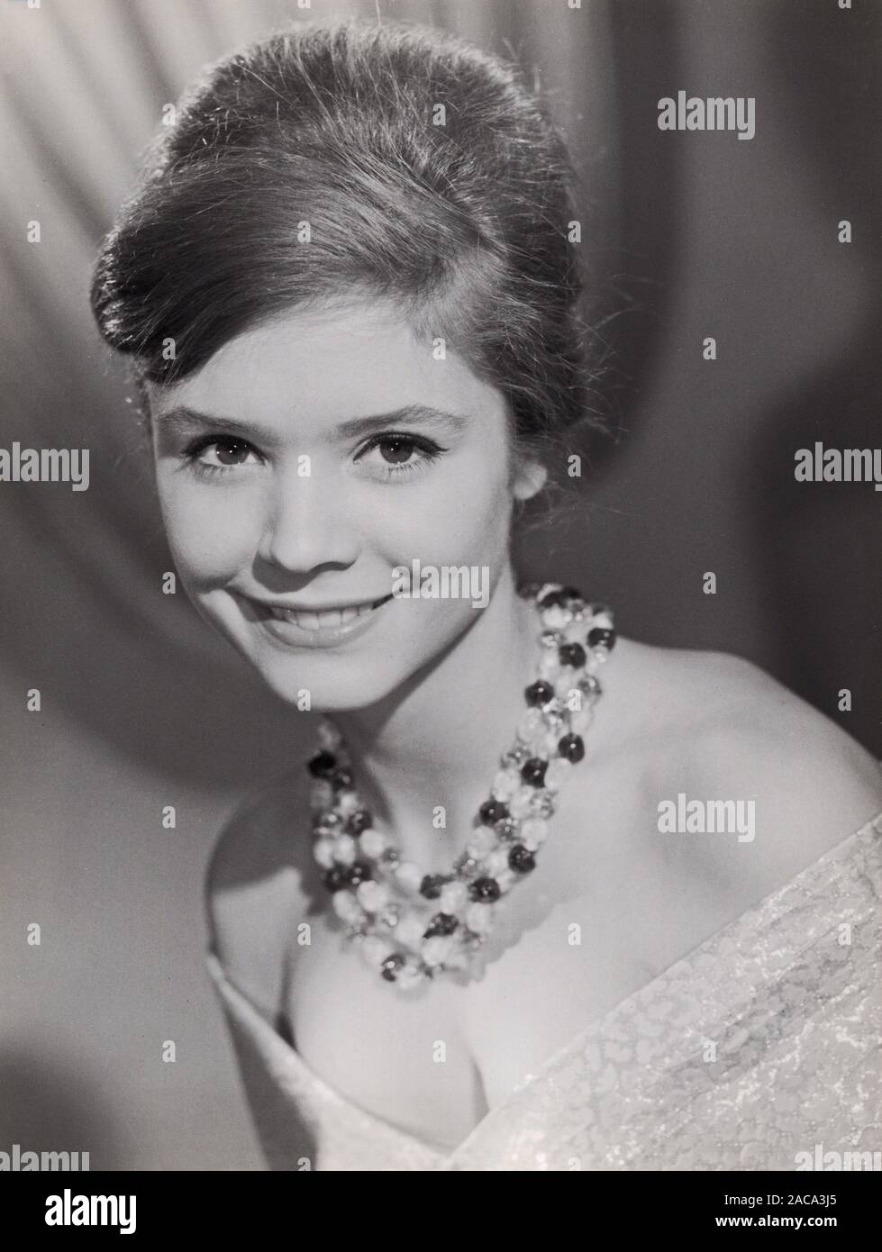 Elke Rösler, deutsche Schauspielerin, Deutschland um 1962. German ...