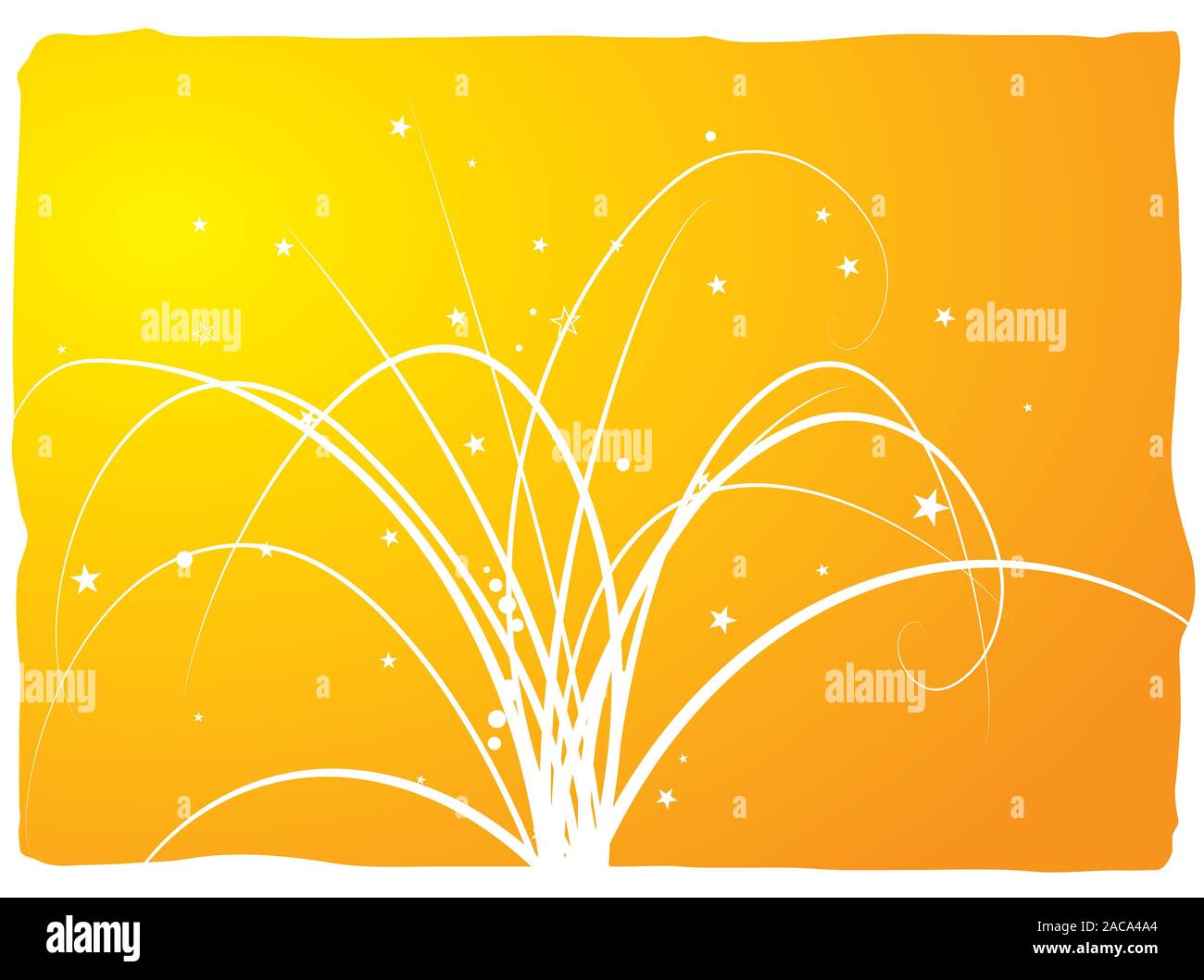 abstract floral spray Stock Photo - Alamy