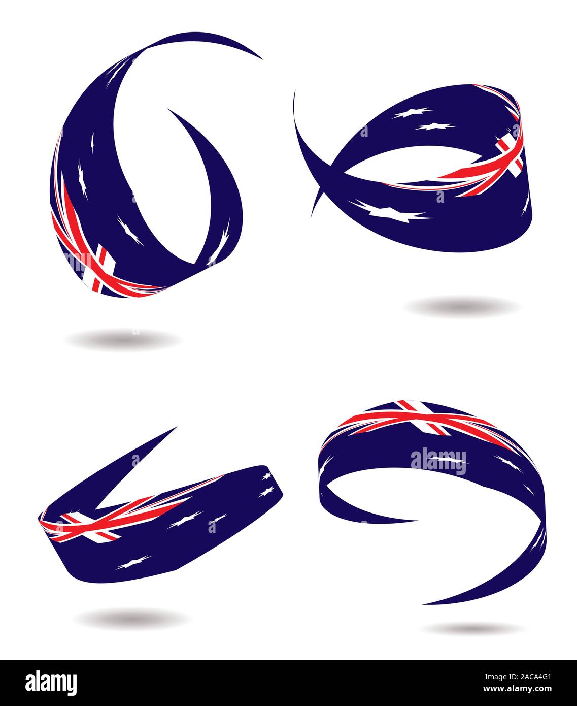 Aus flag Cut Out Stock Images & Pictures - Alamy