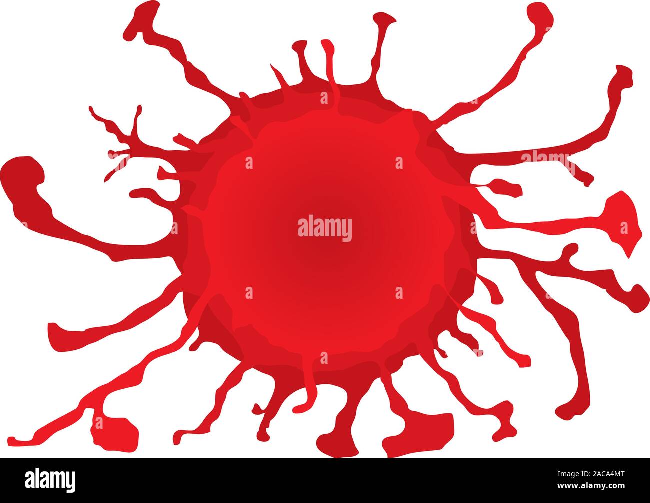 blood melt circle Stock Photo - Alamy