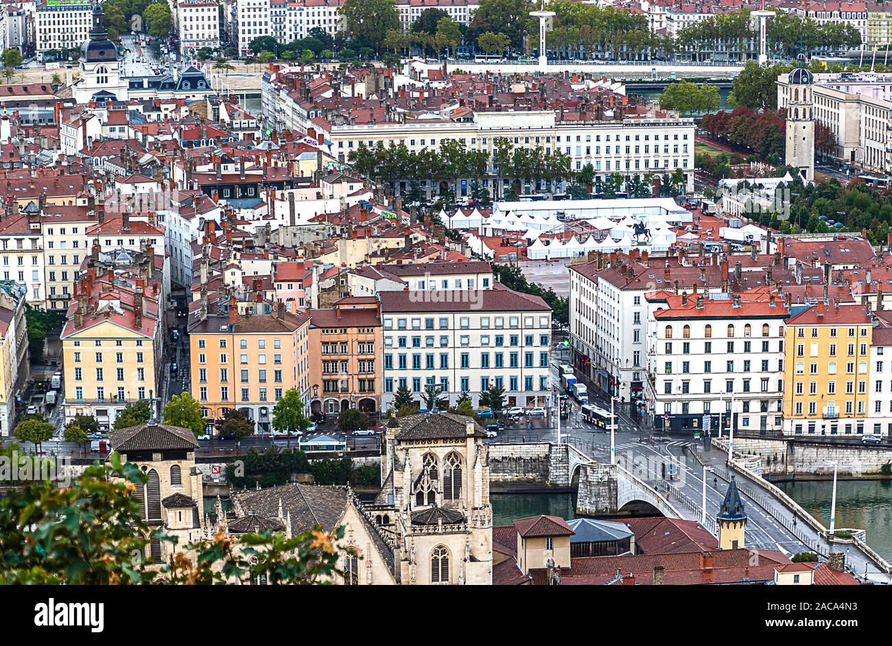 Panoramic of lyon hi-res stock photography and images - Alamy