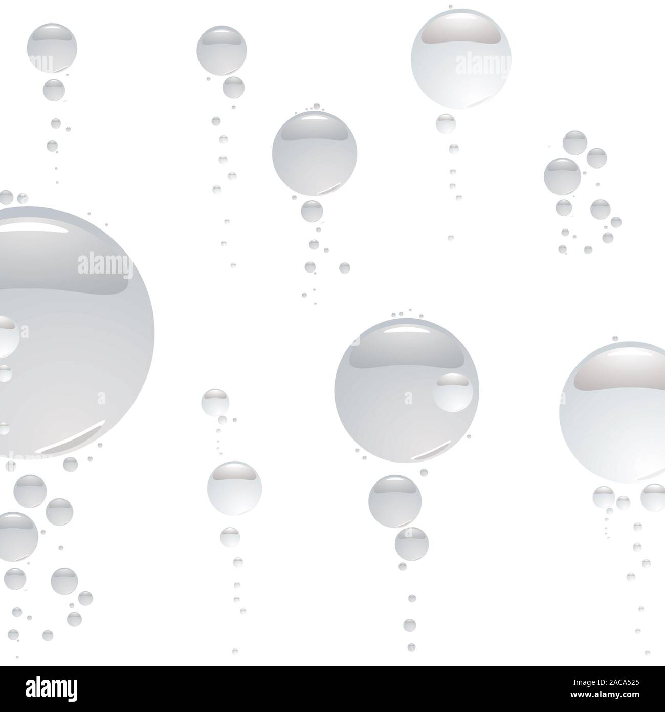 Abstract silver bubble background hi-res stock photography and images ...
