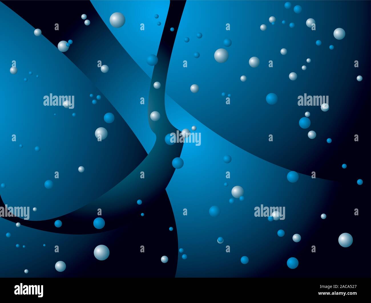 bubble deep blue Stock Photo - Alamy