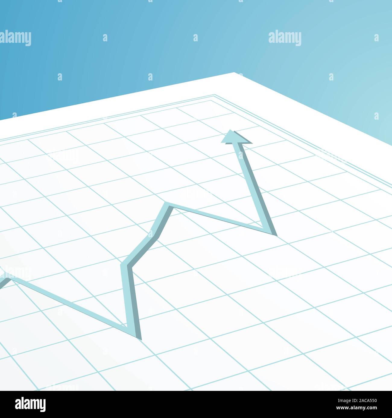 Increase arrow statistic graph hi-res stock photography and images - Alamy